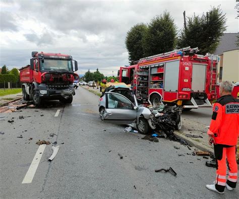 Świniarsko Wypadek śmiertelny na Sądecczyźnie Nie żyje 21 letni