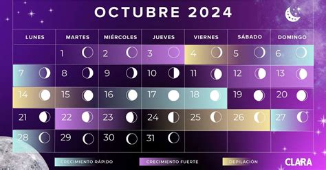 Calendario Lunar Octubre 2024 Todas Las Fases De La Luna Octubre 2024