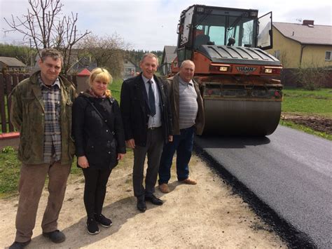 Nowe drogi w Gminie Smyków Gmina Smyków