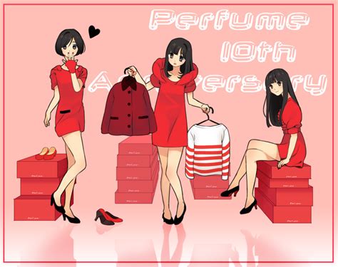 Safebooru Bangs Black Hair Blunt Bangs Brown Eyes Clothes Crossed Legs Dress Fingerless Gloves