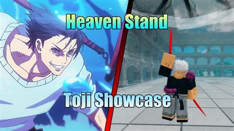 Heaven Stand Toji Showcase Best Toji In Roblox Now YouTube