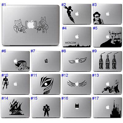 Cute Funny Cool Design Laptop Vinyl Decal Sticker Macbook Air Pro 13 15