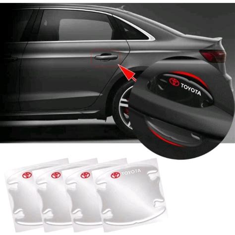 4 Pcs Anti Colisão Decalques De Carro Auto Porta Acessórios Exterior