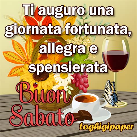 Buon Sabato Autunnale Toghigipaper
