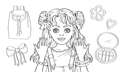 Disegni Da Colorare Trucco 90 Disegni Da Colorare Per Ragazze