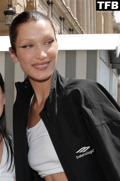Bella Hadid Displays Her Slender Waist And Pokies In Paris 88 Photos Onlyfans Leaked Nudes