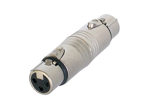 NA3FF Adaptateur XLR Femelle XLR Femelle NEUTRIK