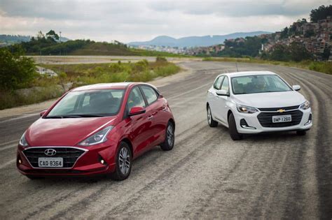 Comparativo Chevrolet Onix Leva A Melhor Sobre O Hyundai HB20 Jornal