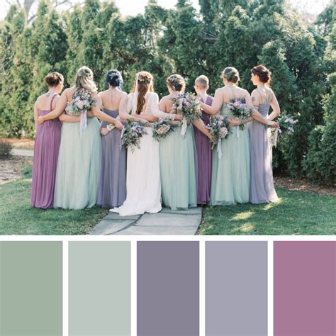 Wedding Color Schemes Purple Lavender Wedding Colors Purple And Green