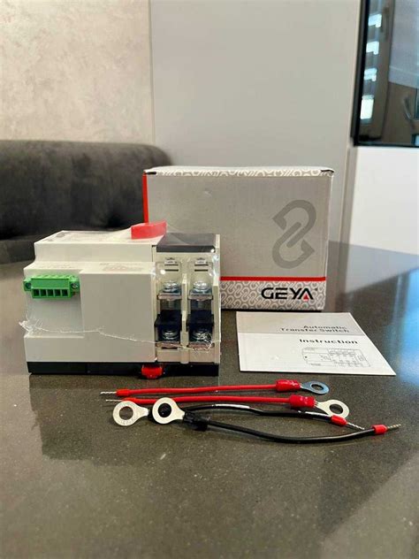 АВР Автомат введення резерву GEYA W2R 2P 100A 220V 949 грн