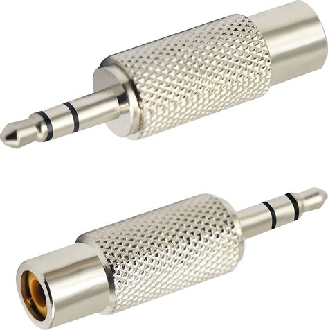 Zdycgtime Adattatore Da Rca A Mm Audio Ts Da Mm Spina Mono