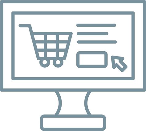 icono de línea multicolor de compras en línea 10620852 Vector en Vecteezy