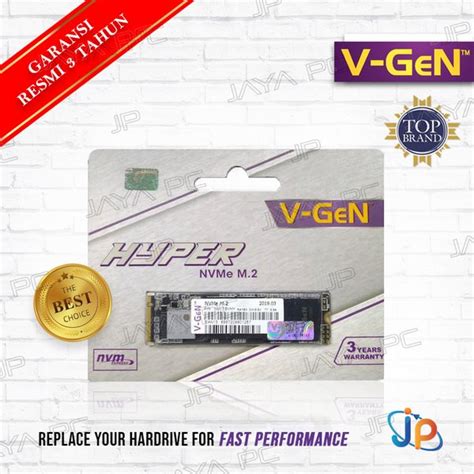 Jual V Gen Ssd Hyper M Pcie Gen Nvme Gb Vgen M Gb Di