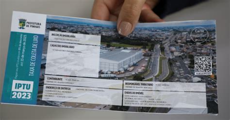 Contribuintes já podem emitir guias do IPTU e garantir 8 de desconto