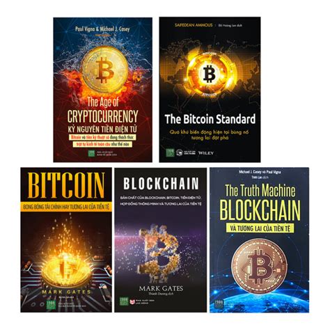 Bộ 5 Cuốn Sách về Blockchain và Bitcoin Tiền điện tử tương lai của