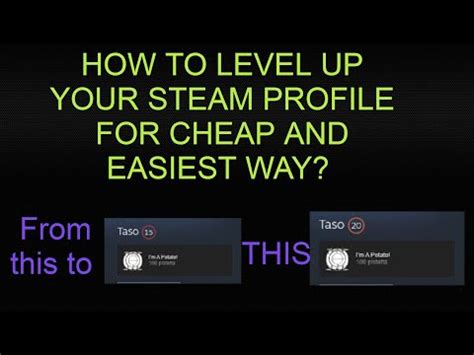 Steam Community Video How To Level Up Your Steam Profile