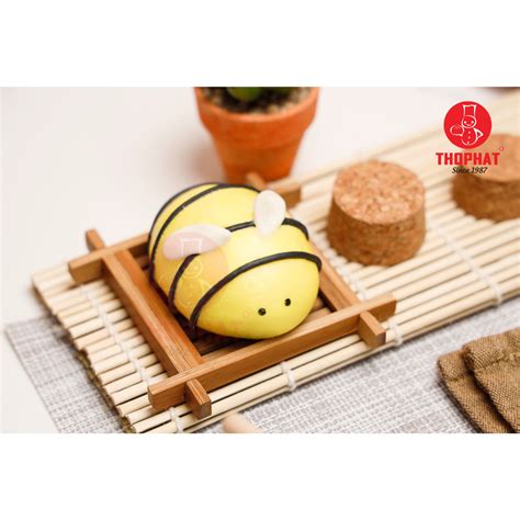 Bánh Bao Nhân Trứng Sữa Tạo Hình Con Ong THỌ PHÁT FOOD 200g Đồ ăn chế