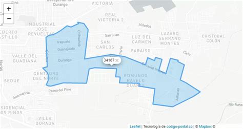 Código Postal Fraccionamiento Privada San Martín Durango Durango