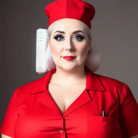 Dopamine Girl Wide Shot Year Old A Nurse Thicc Nurse Clothes