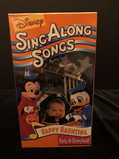 Disneys Sing Along Songs Happy Haunting Grelly Usa