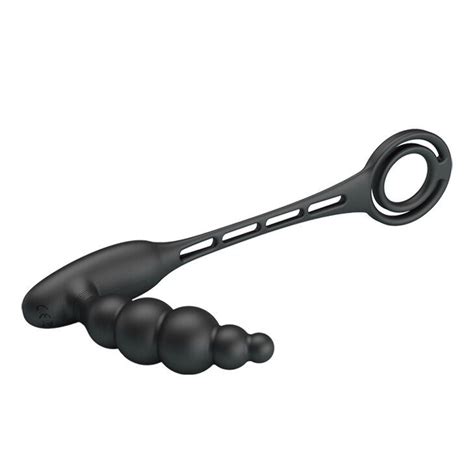 Plug Anal Vibratório Anel Peniano e Escrotal