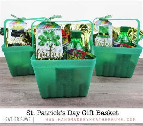 St Patrick S Day Gift Basket Handmade By Heather Ruwe