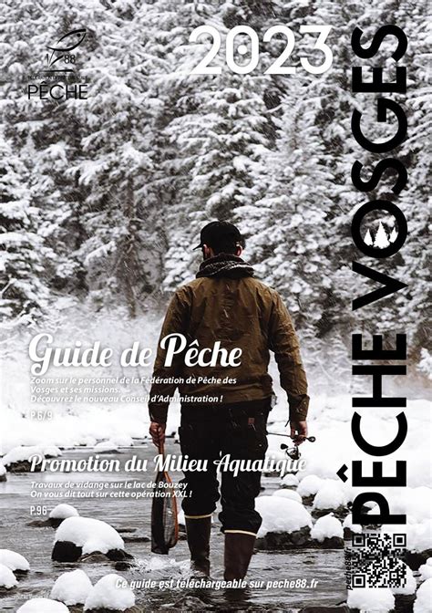 Guide de la pêche 2023 la réglementation dans les Vosges Peche et