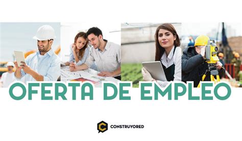 Se requieren profesionales en Arquitectura o Ingeniería Civil