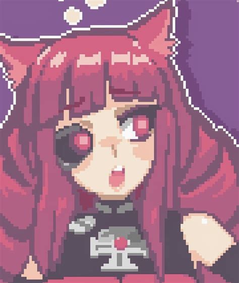 Anime Pixel Art Anime Art Piskel Art Pixel Animation Pixel Art