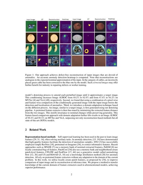 anomaly detection with conditioned denoising diffusion models deepai