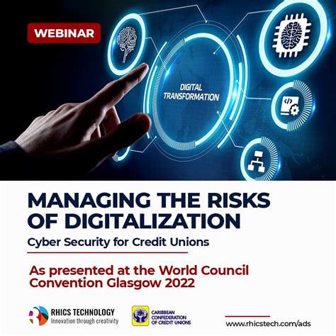 Managing The Risks Of Digitalisation Cybersecurity For Credit Unions