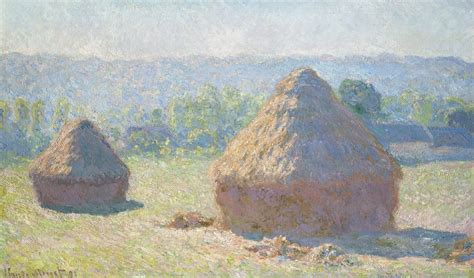 Haystacks End Of Summer Claude Monet Sartle Rogue Art History
