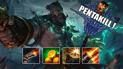 Gangplank Montage Pentakills Youtube