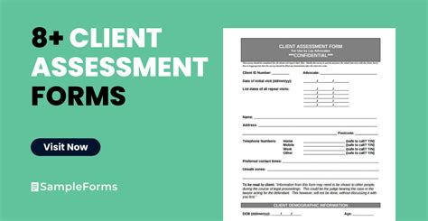 FREE 8 Client Assessment Forms In PDF MS Word