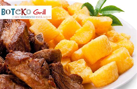 Costelinha De Porco Mandioca Boteko Grill Londrina Cidade Oferta