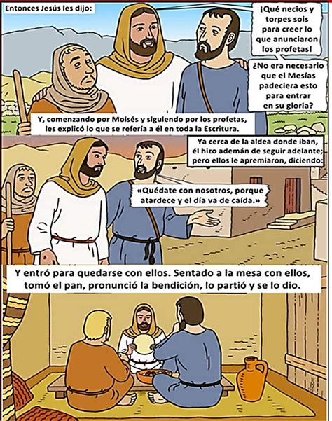 Evangelio del día Lectura del santo evangelio según san Lucas 24 13 35