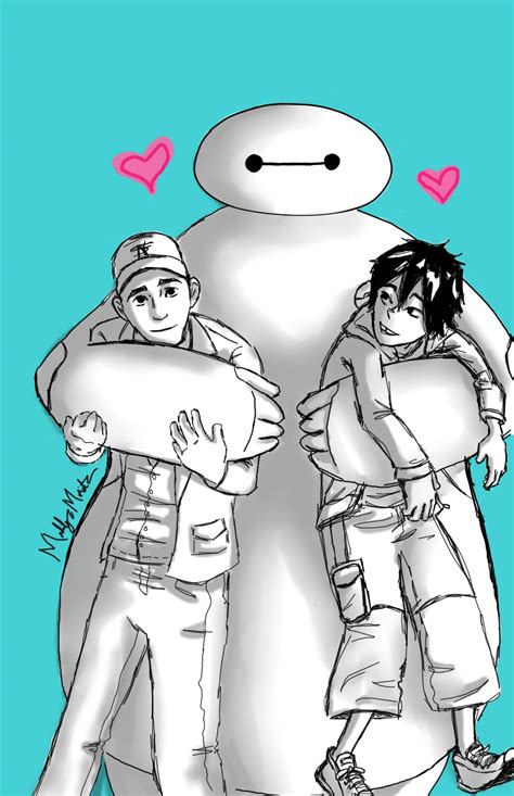 Baymax Tadashi And Hiro Big Hero 6 Fan Art 38138792 Fanpop