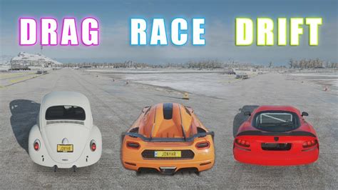 Forza Horizon 4 Best Car DRAG DRIFT RACE YouTube