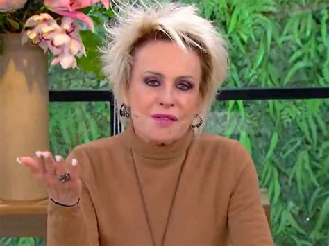 Ao vivo na Globo Ana Maria Braga repercute volta à Record Grande prazer