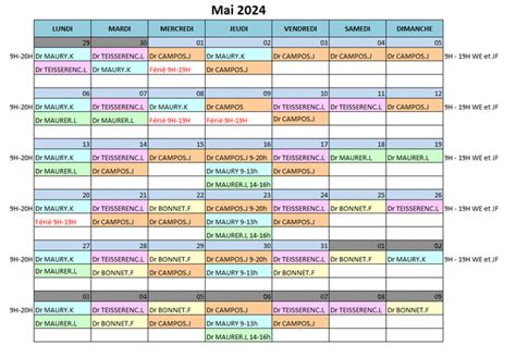 Planning des Médecins Site de cabinetmedicaldesecoles