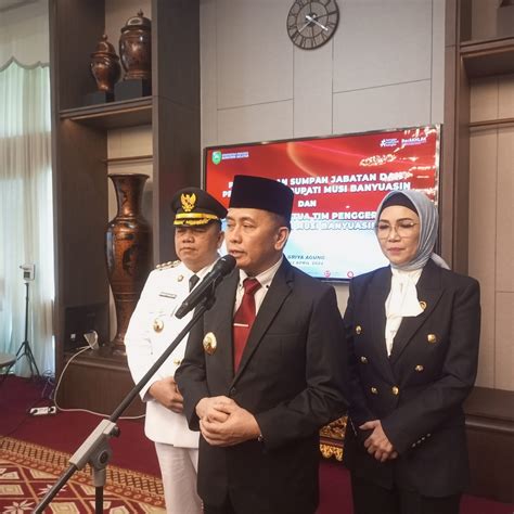 Majukan Muba Pj Bupati Sandi Fahlevi Lanjutkan Pembangunan Pemerintah