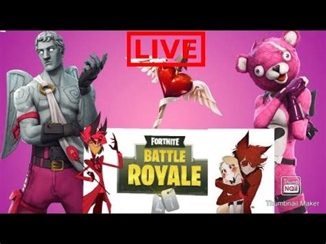 Live fortnite fais ta pub game détente et créatif go les 300 sub mes