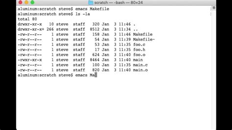 how to create a simple makefile youtube