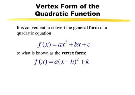 Different Forms Of Quadratic Equation With Examples