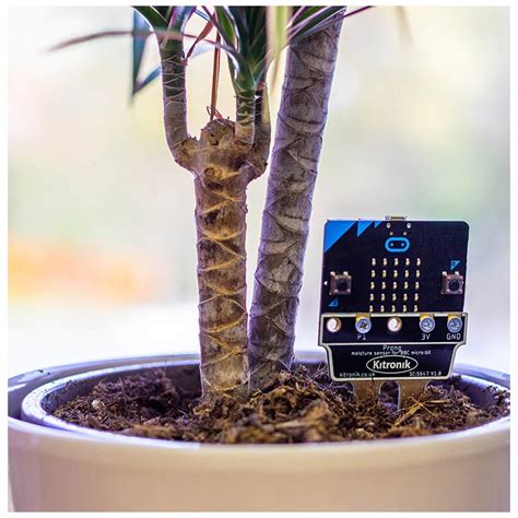 Sensor De Humedad Del Suelo Para Usar Con Placa Bbc Micro Bit