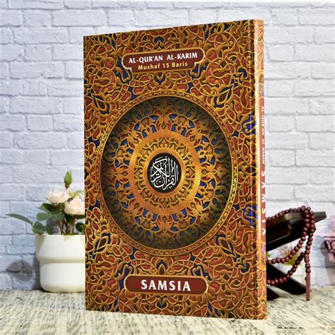 34 Al Quran Mushaf Samsia 15 Baris Ukuran Jumbo B4