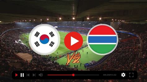 FIFA U20 World Cup Live Korea Republic U20 VS Gambia U20 Live YouTube
