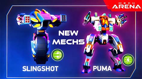 New Mechs Slingshot Puma Mech Arena New Update YouTube