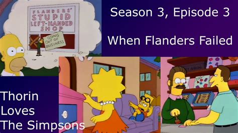 Reviewing Every Simpsons Episode S E When Flanders Failed Youtube