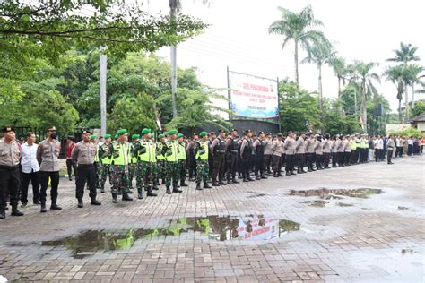 Polres Nganjuk Gelar Patroli Gabungan Skala Besar Amankan Kegiatan